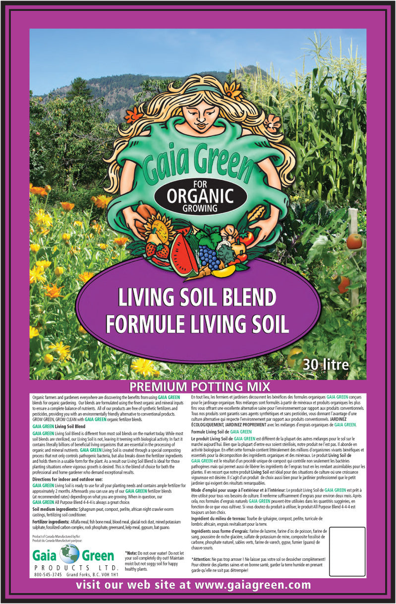 Gaia Green Living Soil — Whole Leaf Healing Tree